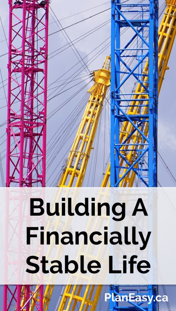 Building A Financially Stable Life - Pinterest - 735 w Words | PlanEasy